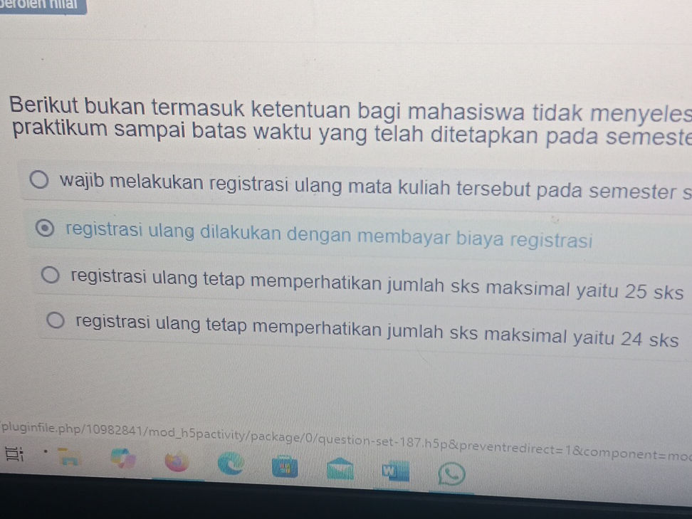 Berikut bukan termasuk ketentuan bagi | StudyX