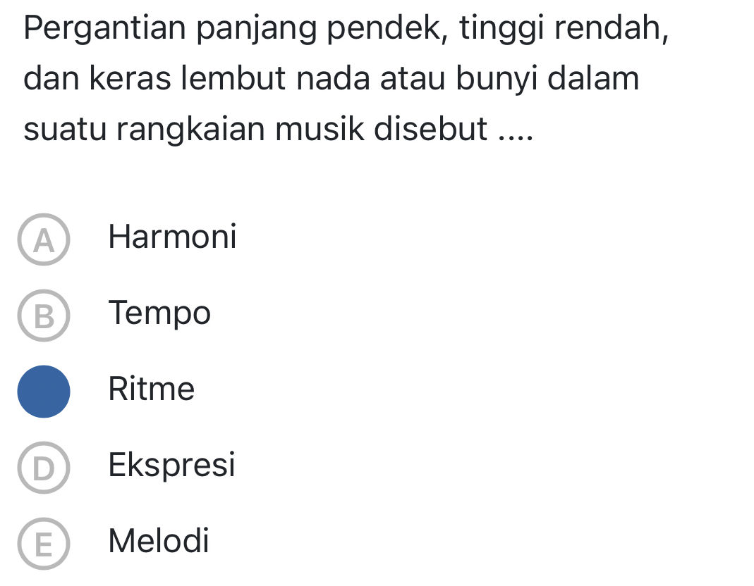 Pergantian panjang pendek, tinggi rendah, | StudyX