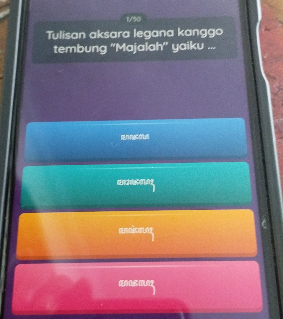 Tulisan aksara legana kanggo tembung | StudyX