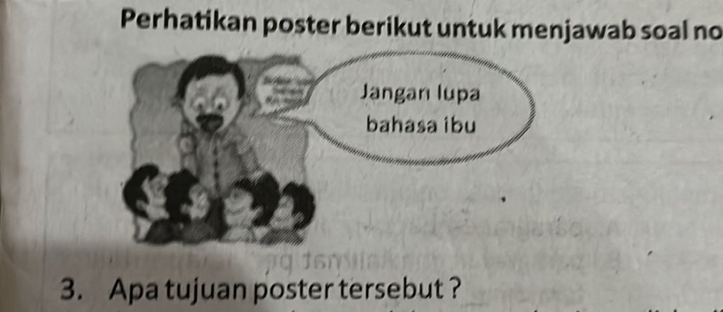 Perhatikan poster berikut untuk menjawab | StudyX