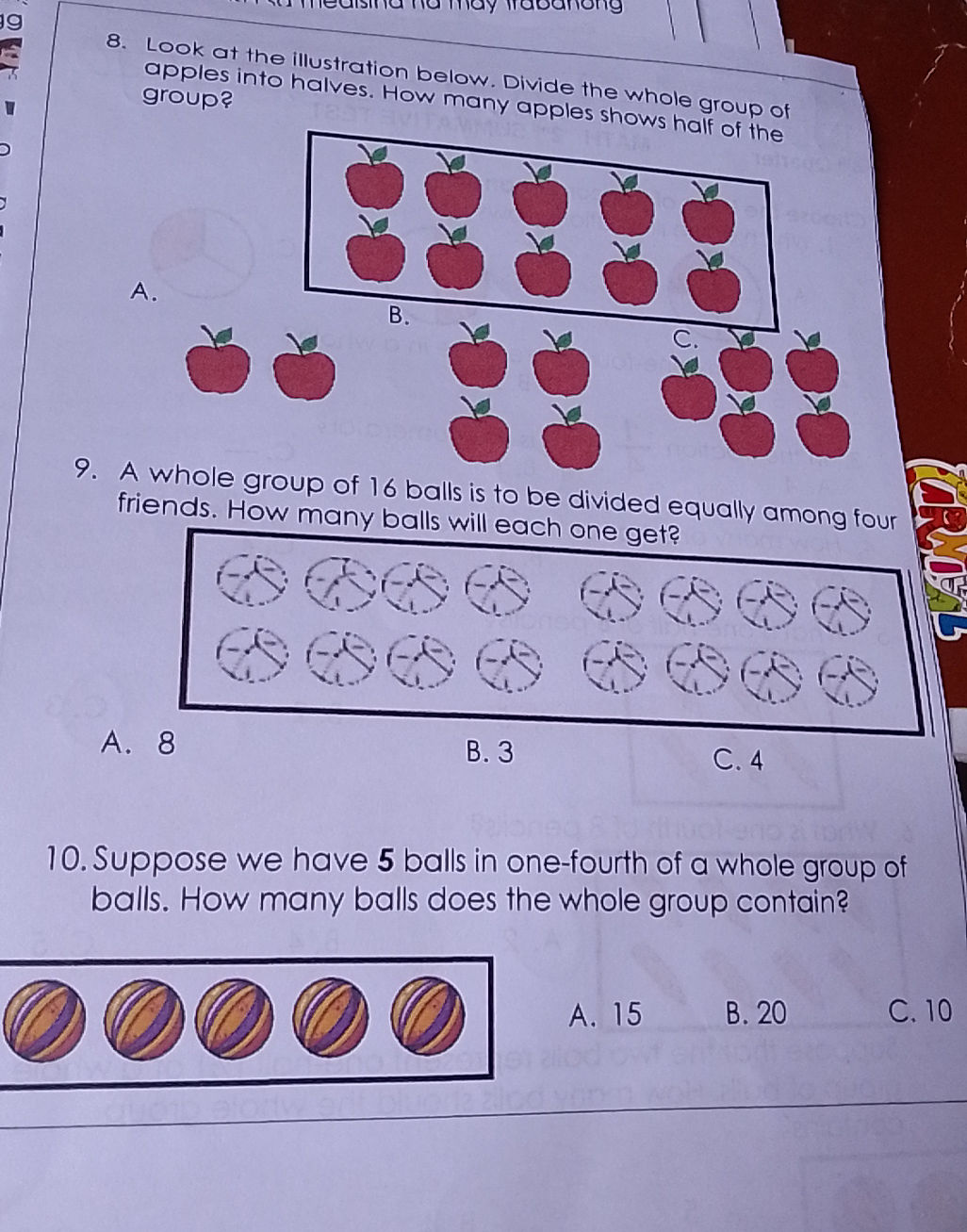 8. Look at the illustration below. Divide | StudyX