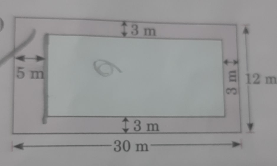 The image shows a rectangle within a larger | StudyX