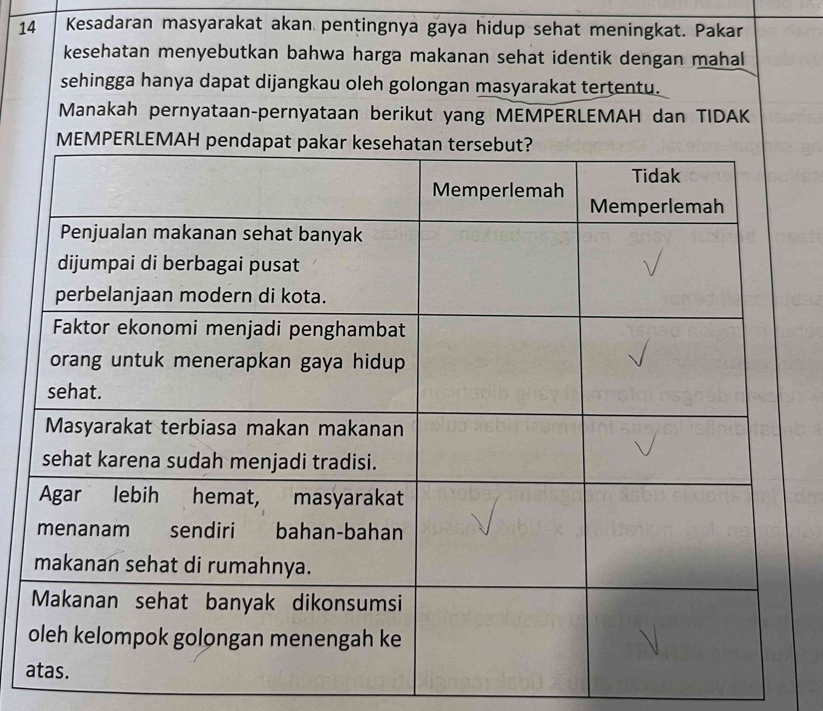 Manakah pernyataan-pernyataan berikut yang | StudyX