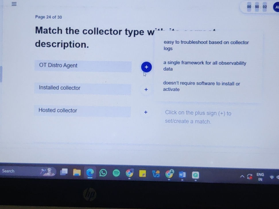 Match the collector type with description. | StudyX