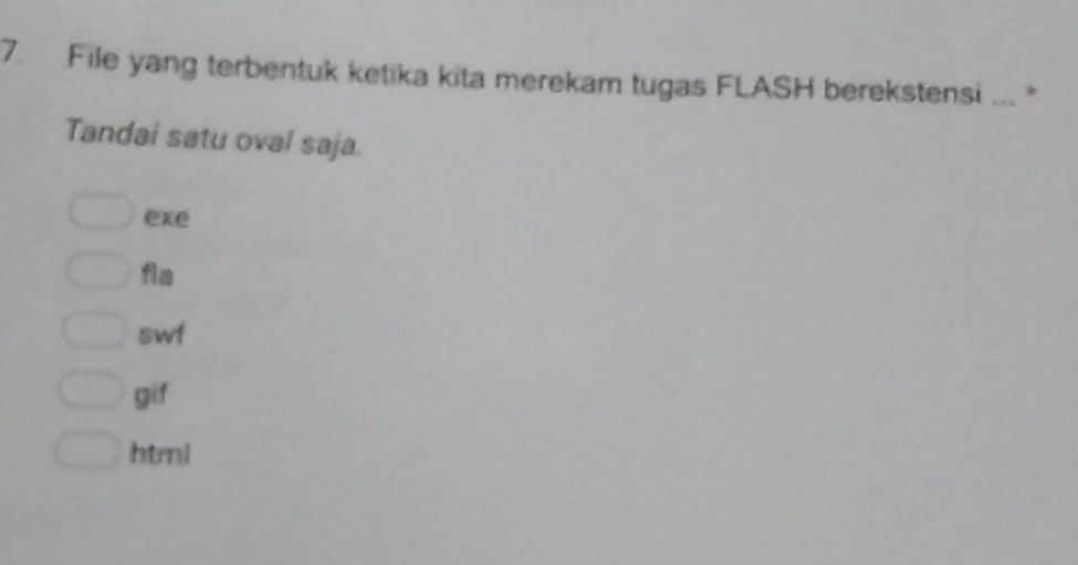 7. File yang terbentuk ketika kita merekam | StudyX