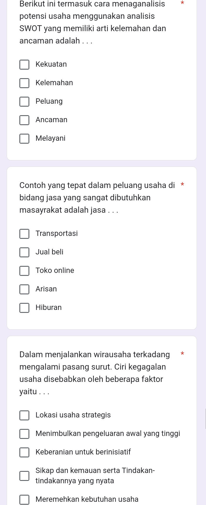 Berikut ini termasuk cara menaganalisis | StudyX