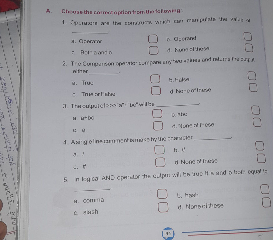 Choose the correct option from the | StudyX