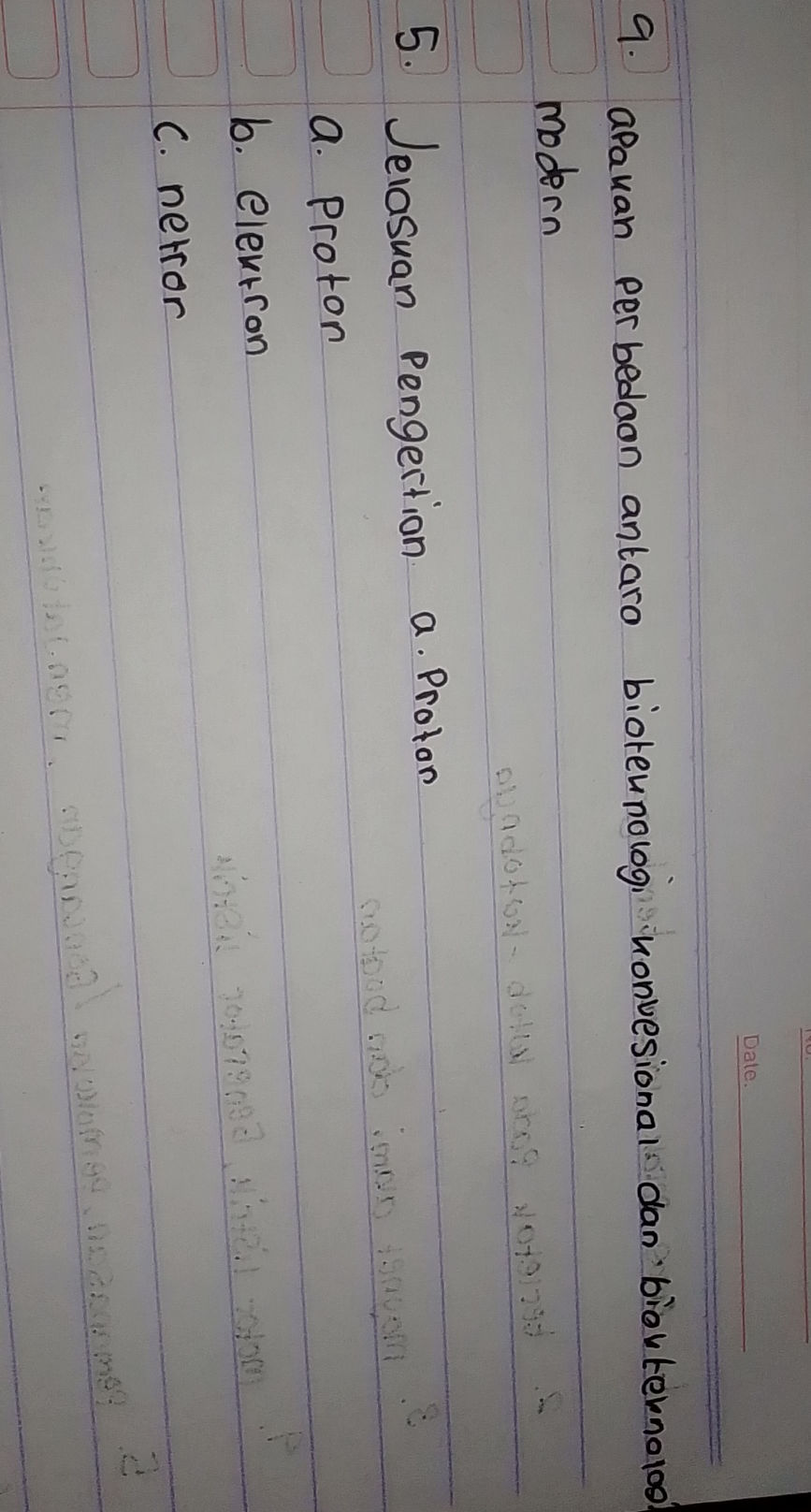 9. Apakah perbedaan antara bioteknologi | StudyX