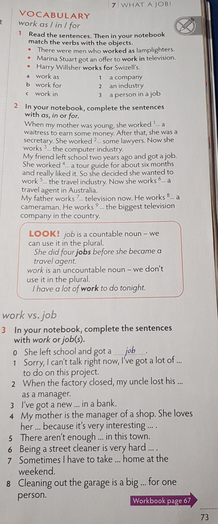 1 Read the sentences. Then in your notebook | StudyX