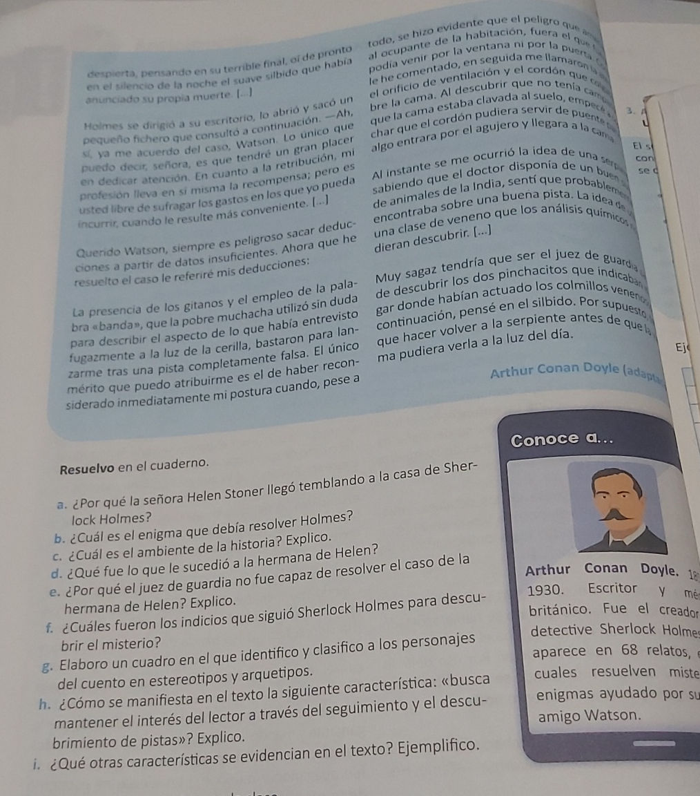 Resuelvo en el cuaderno. a. ¿Por qué la | StudyX