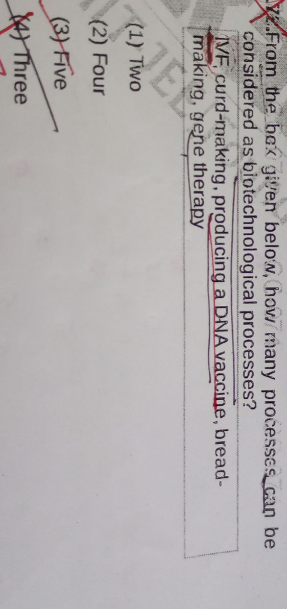 From the box given below, how many processes | StudyX