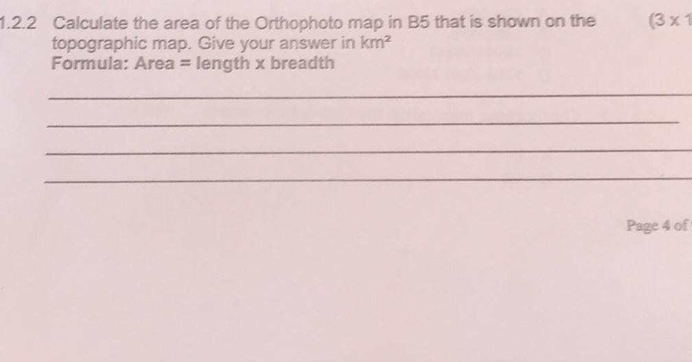 1.2.2 Calculate the area of the Orthophoto | StudyX