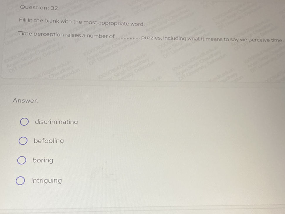 Question: 32 Fill in the blank with the most | StudyX