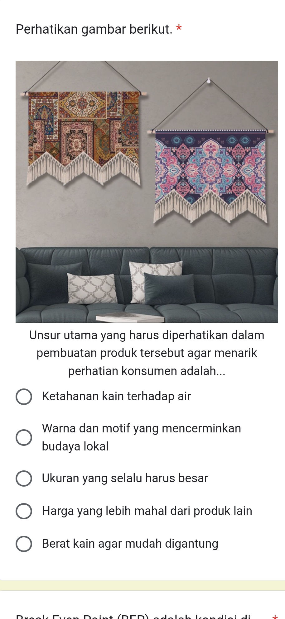 Perhatikan gambar berikut. Unsur utama yang | StudyX