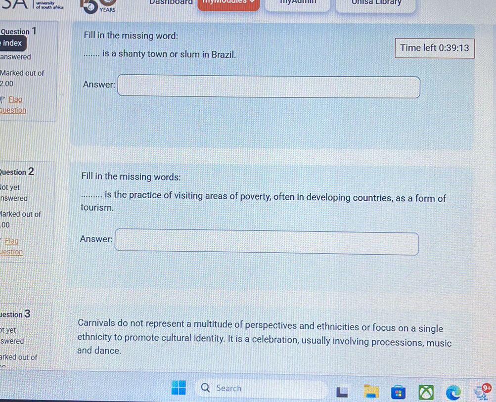 Fill in the missing word: ...... is a | StudyX