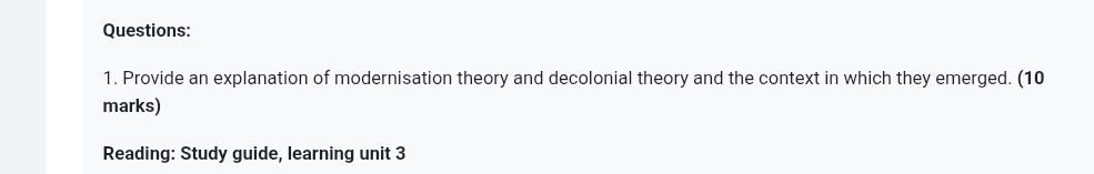 Questions: 1. Provide an explanation of | StudyX