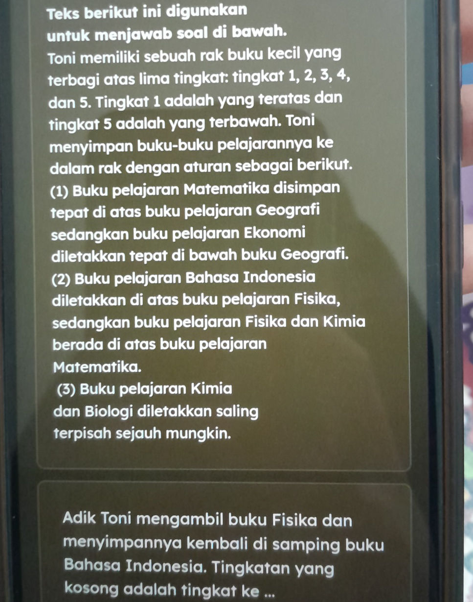 Teks berikut ini digunakan untuk menjawab | StudyX