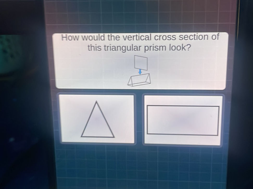 How would the vertical cross section of this | StudyX