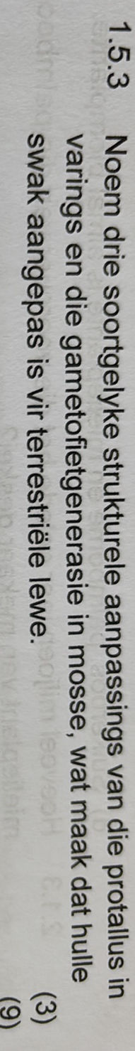 1. 5.3 Noem drie soortgelyke strukturele | StudyX