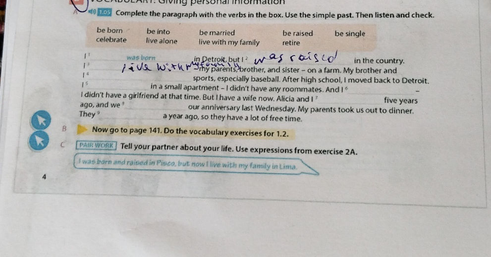 Complete the paragraph with the verbs in the | StudyX