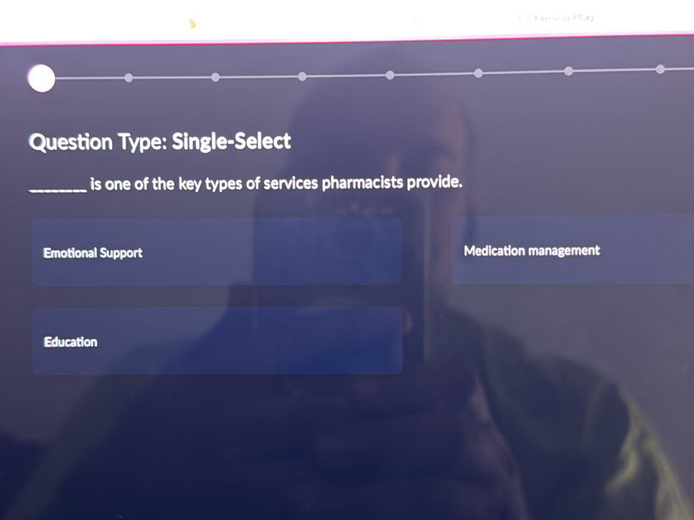 Question Type: Single-Select _____ is one | StudyX