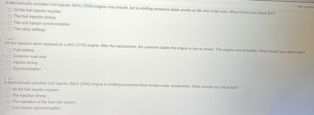 A Mechanically-actuated Unit Injector (MUI) | StudyX