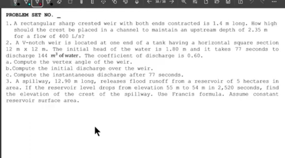 PROBLEM SET NO. 1. A rectangular sharp | StudyX
