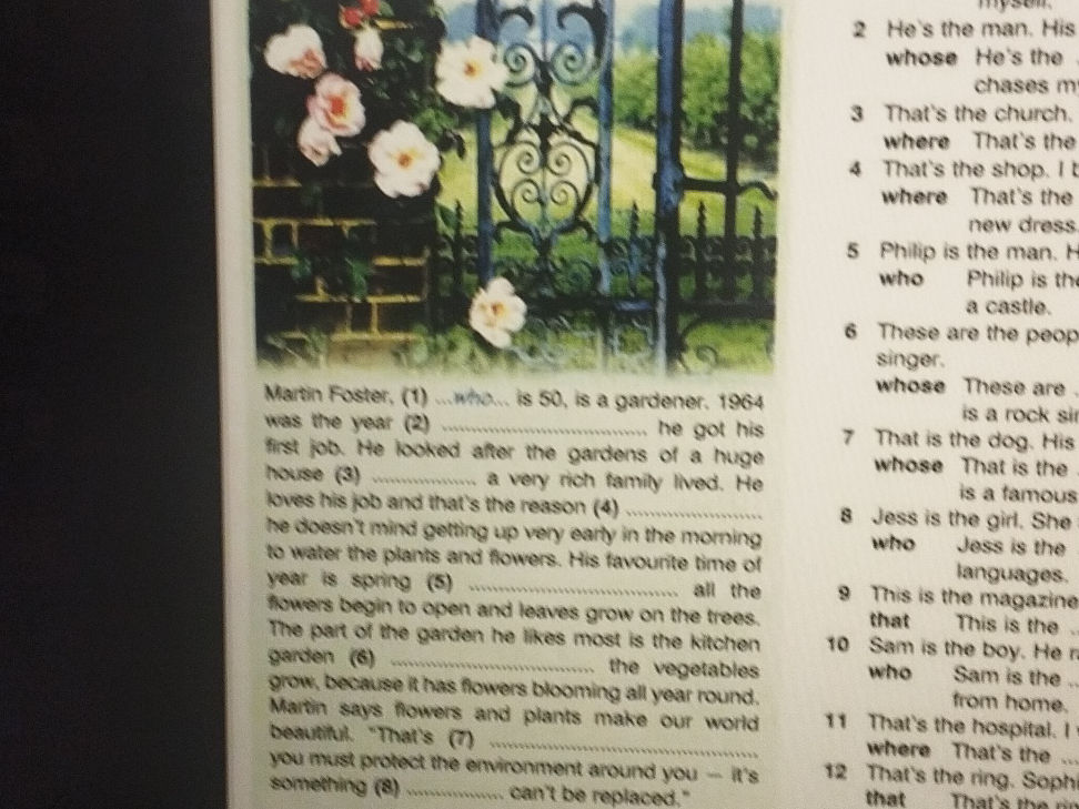Martin Foster, (1) ...who is 50, is a