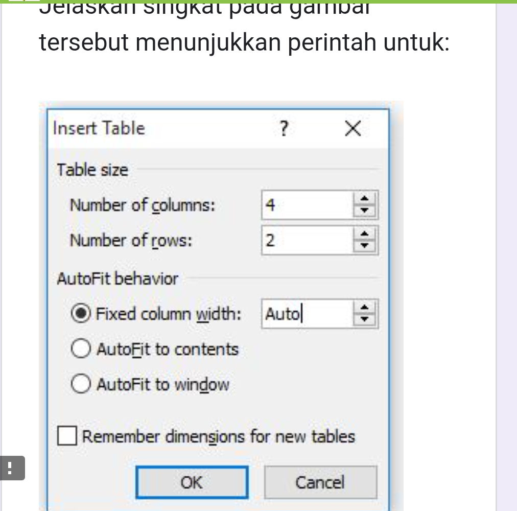 Jelaskan singkat pada gambar tersebut | StudyX