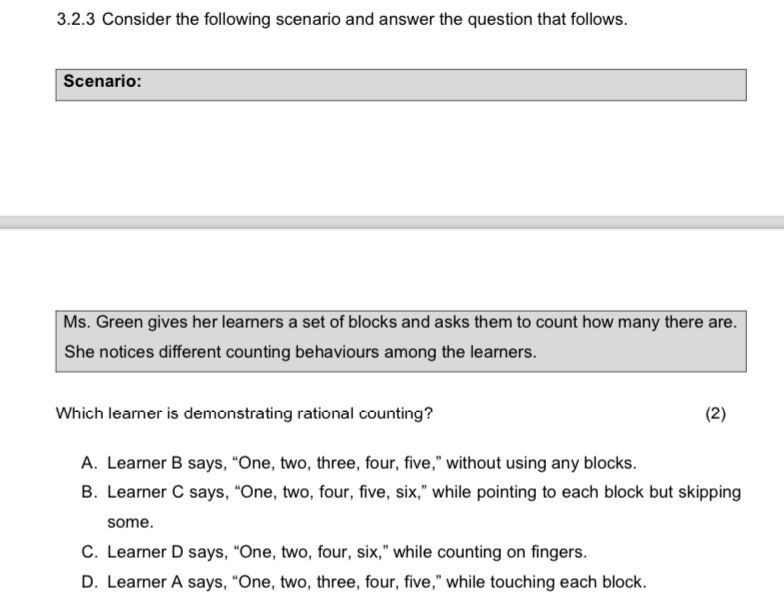 3.2.3 Consider the following scenario and | StudyX