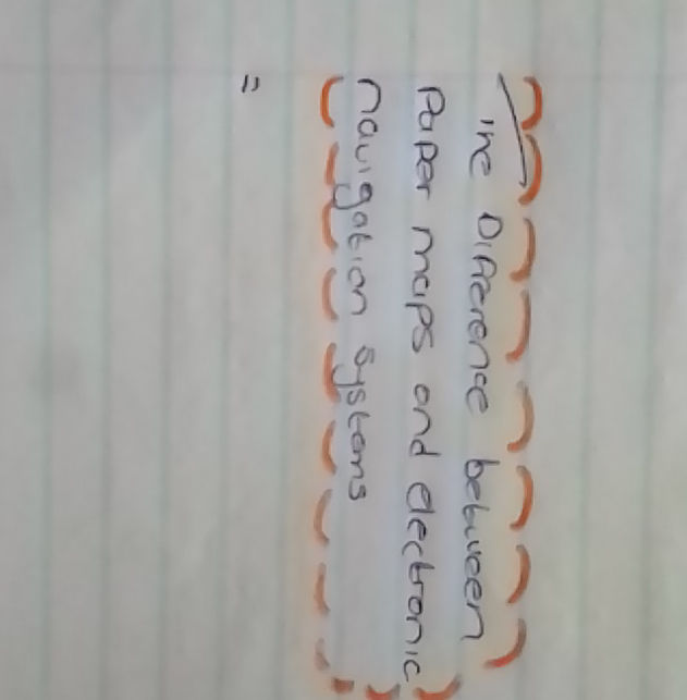 The Difference between Paper maps and | StudyX