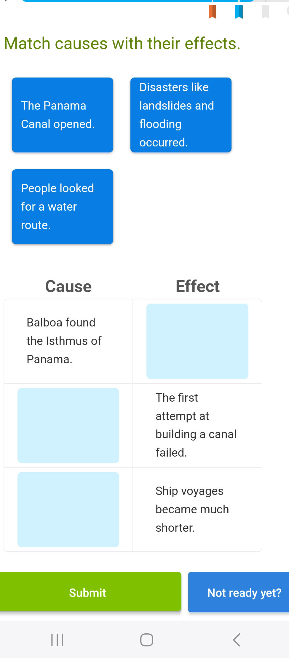 Match causes with their effects. | Cause | | StudyX