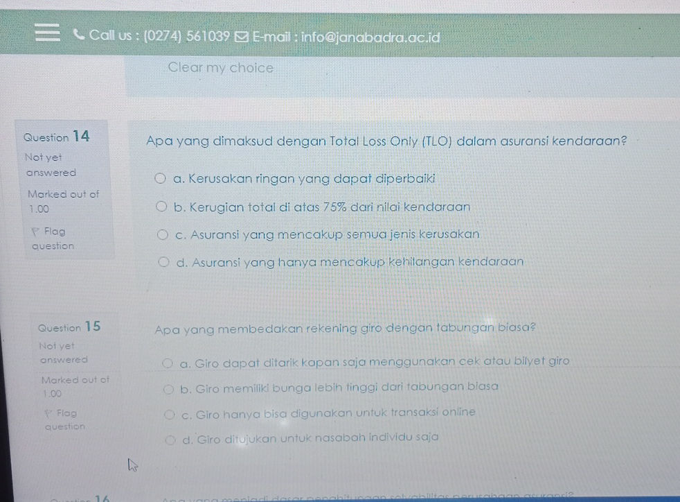 Apa yang dimaksud dengan Total Loss Only | StudyX