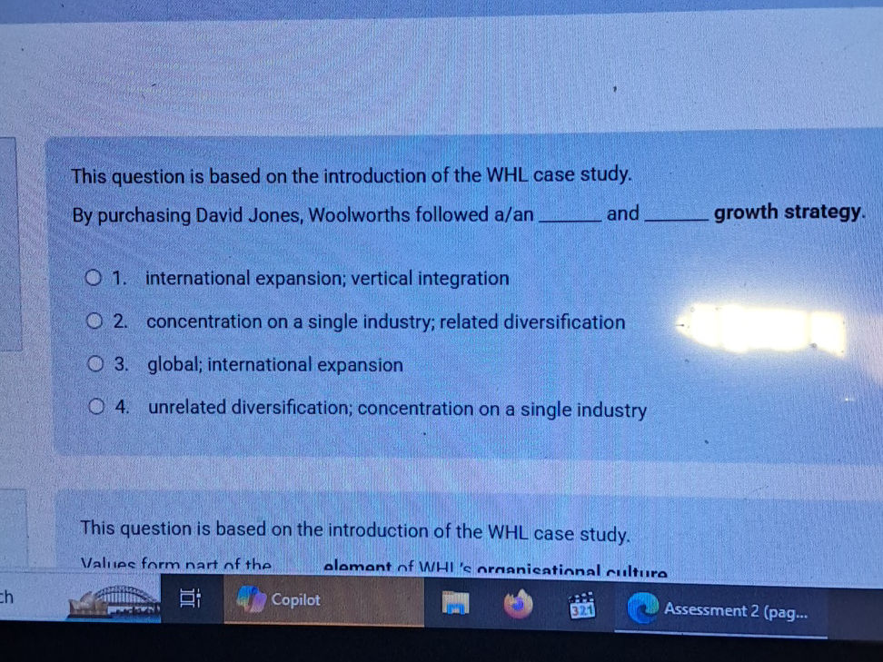 This question is based on the introduction | StudyX