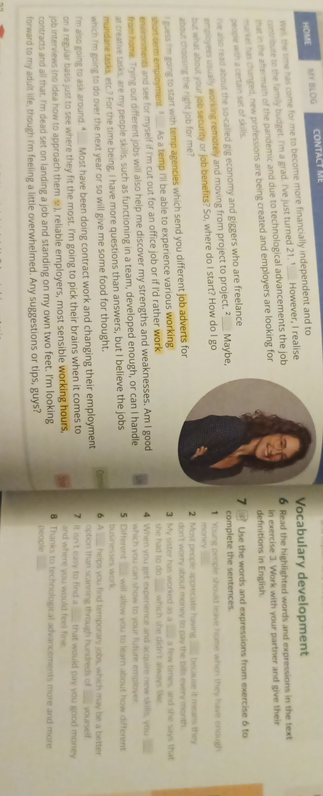 6 Read the highlighted words and expressions | StudyX