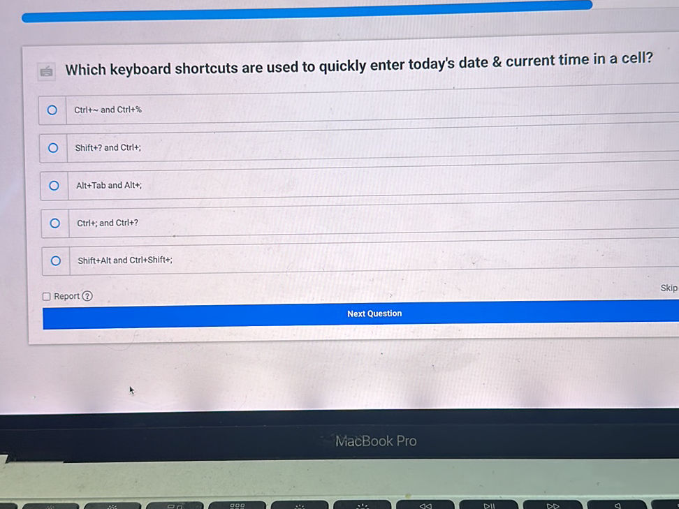 Which keyboard shortcuts are used to quickly | StudyX