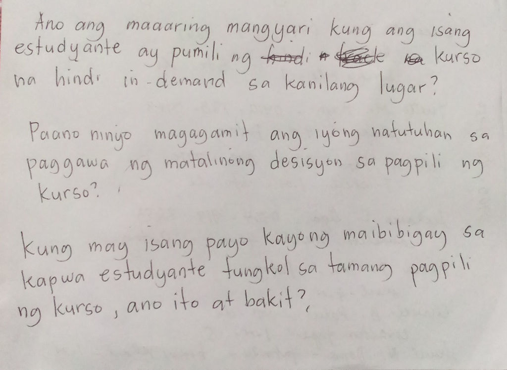 Ano ang maaaring mangyari kung ang isang | StudyX