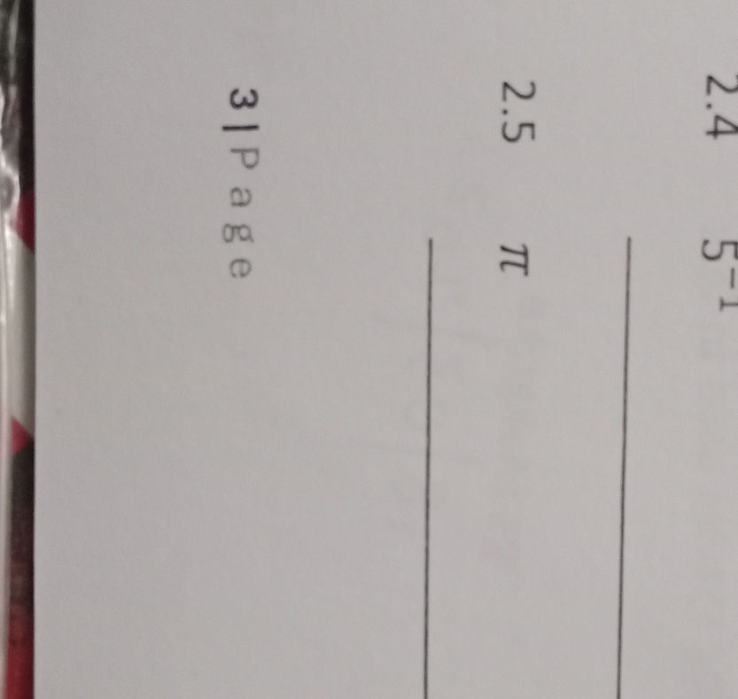 Basic Math Problems: Subtraction and Pi | StudyX