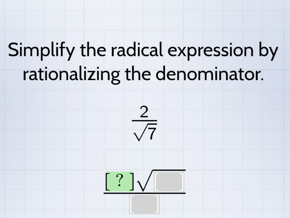 Simplify the radical expression by | StudyX