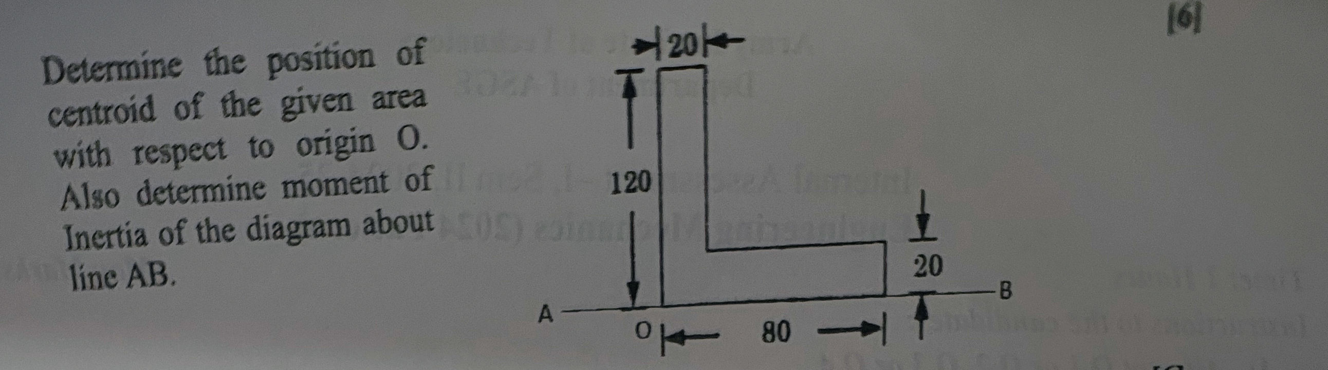 Determine the position of centroid of the | StudyX