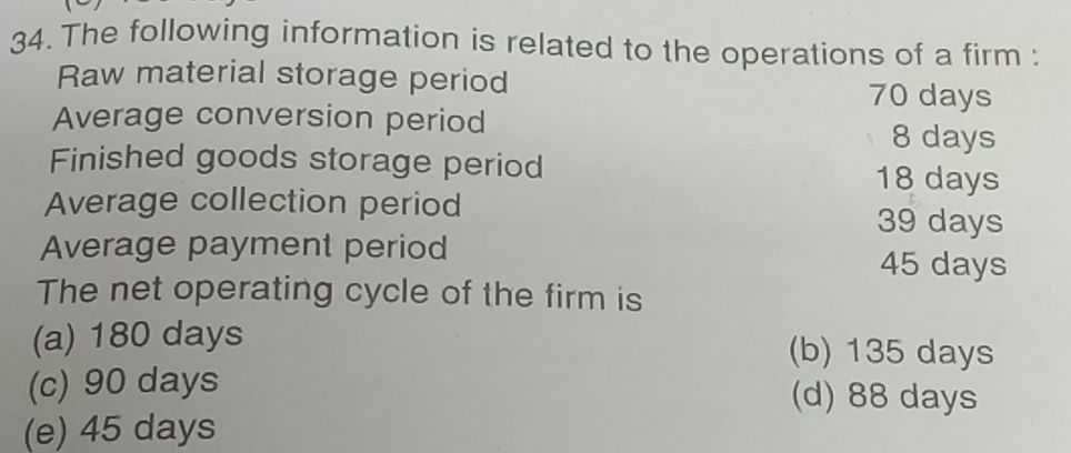 34. The following information is related to | StudyX