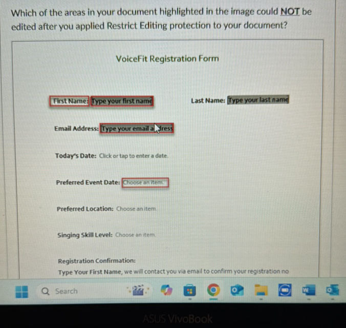 Which of the areas in your document | StudyX