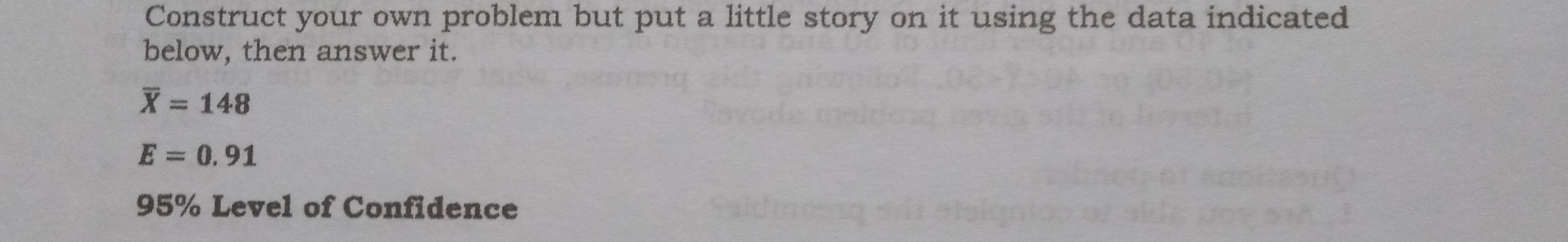 Construct your own problem but put a little | StudyX