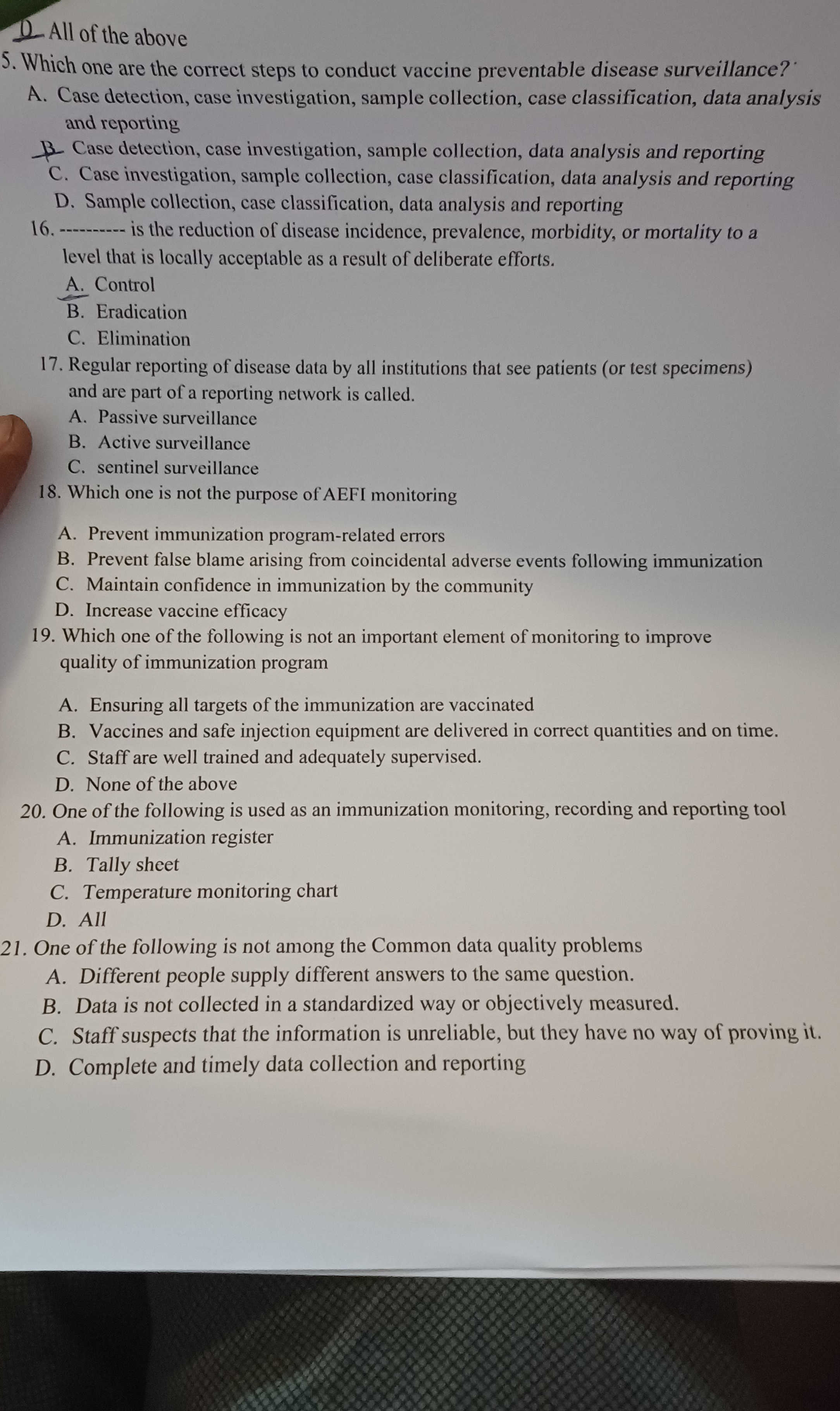 5. Which one are the correct steps to | StudyX