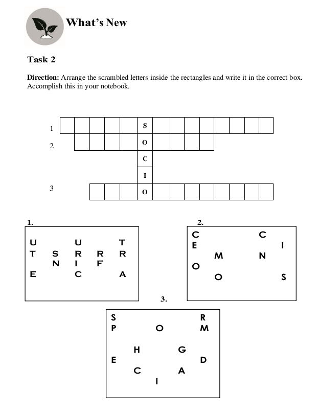 Direction: Arrange the scrambled letters | StudyX