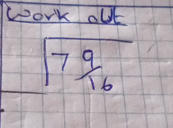 Calculate the square root of 7 and 9/16 | StudyX