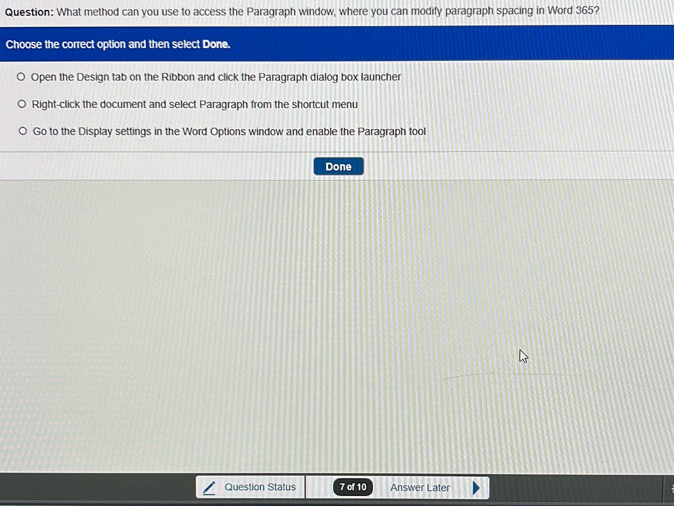 Question: What method can you use to access | StudyX