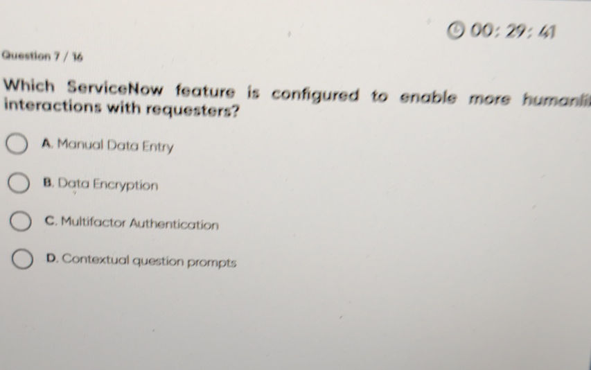 Which ServiceNow feature is configured to | StudyX