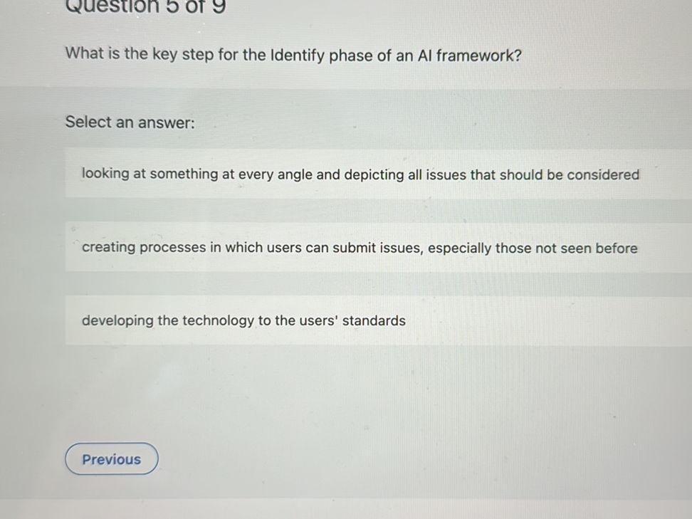 What is the key step for the Identify phase | StudyX