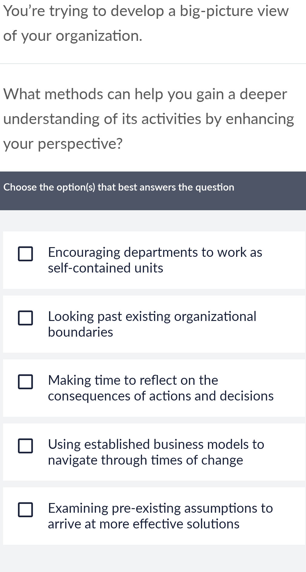 What methods can help you gain a deeper | StudyX